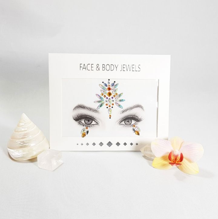 Festival Flower Face Jewels - Get Sparkled