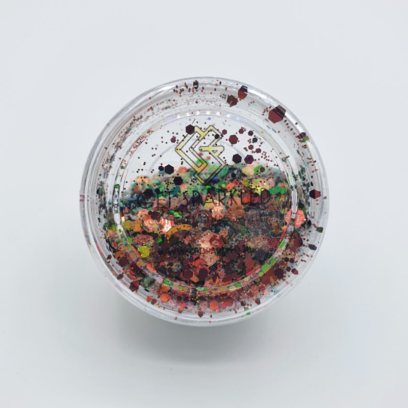Red Light Green Light Chunky Glittermix - Get Sparkled